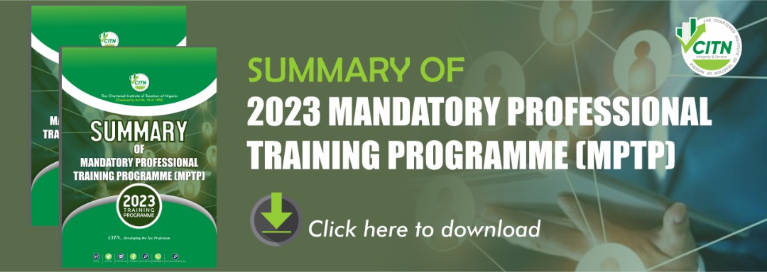 The CITN HOME - The Chartered Institute of Taxation of Nigeria